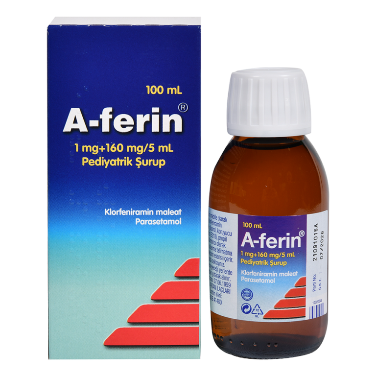 A-FERİN 1 Mg+160 Mg/5 ML Pediyatrik Şurup - Simbians